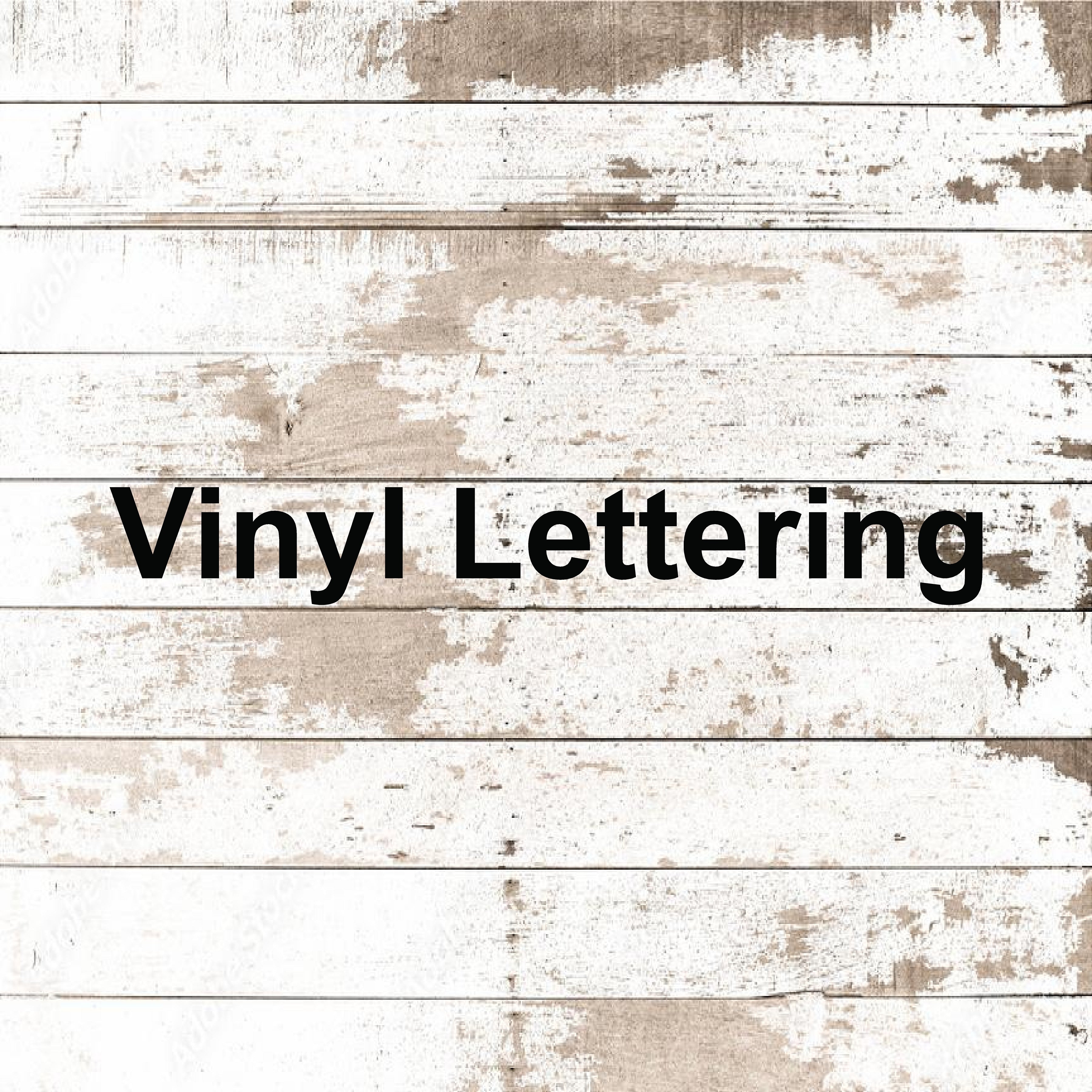 Vinyl Lettering | Custom Text Solutions - Dezert Graphic Worx